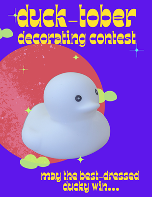 Duck-tober Decorating Contest 2025 | Hillside Public Library